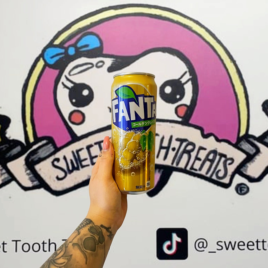Fanta Golden Grape 500ml - Limited Edition - Japan – Sweet Tooth Treats